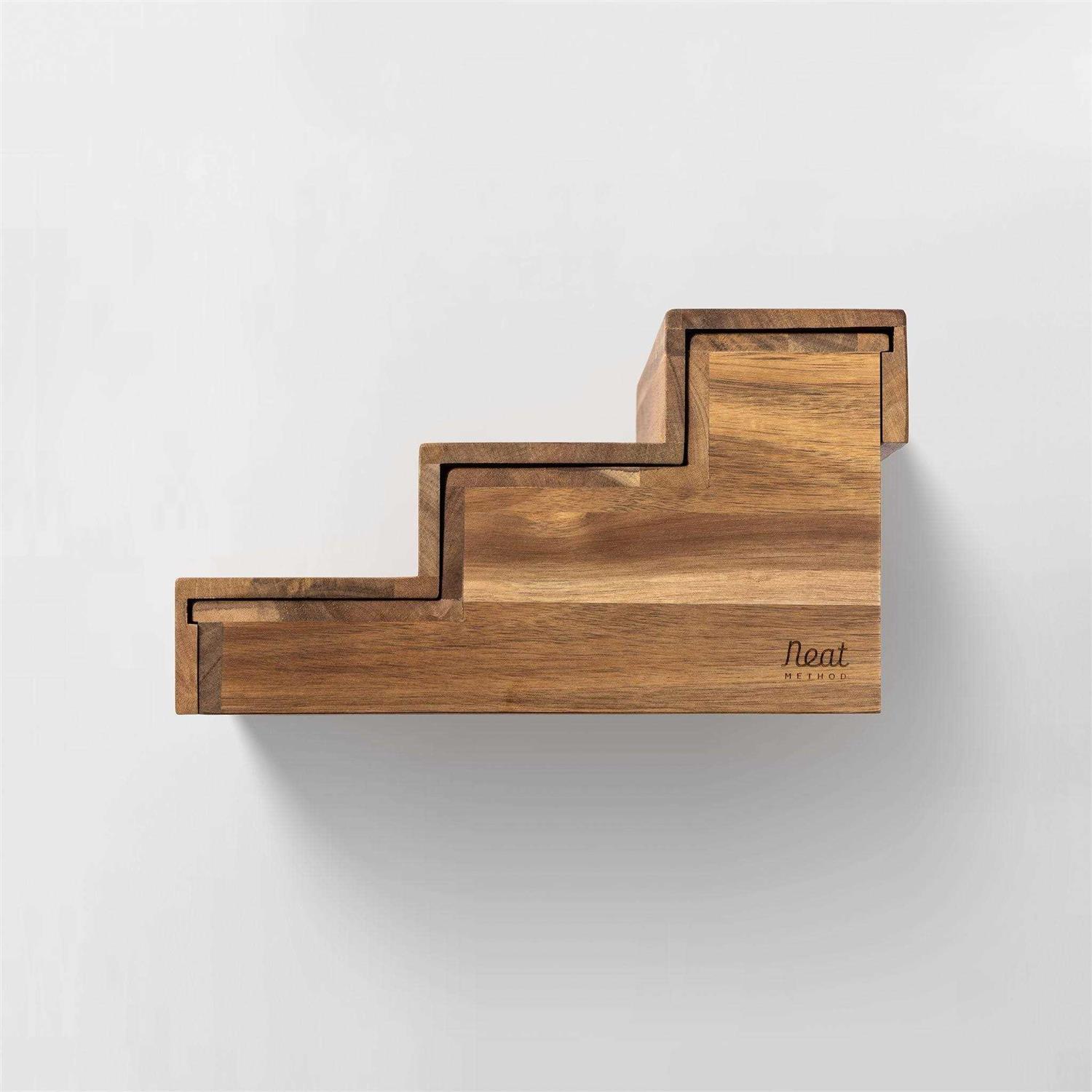 Neat Method Acacia & Cabinet Three-Step Riser - Hardware&Tools Online Store