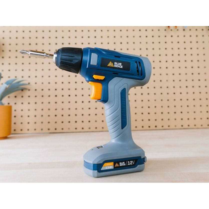 Blue Ridge Tools 12V MAX Rechargeable Drill - Hardware&Tools Online Store