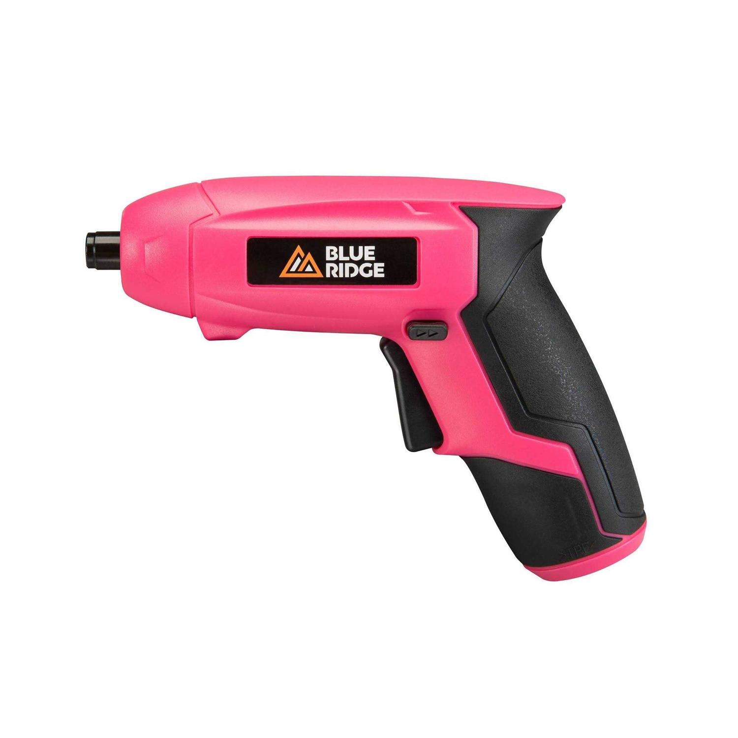 Blue Ridge Tools Rechargeable Screwdriver Pink - Hardware&Tools Online ...