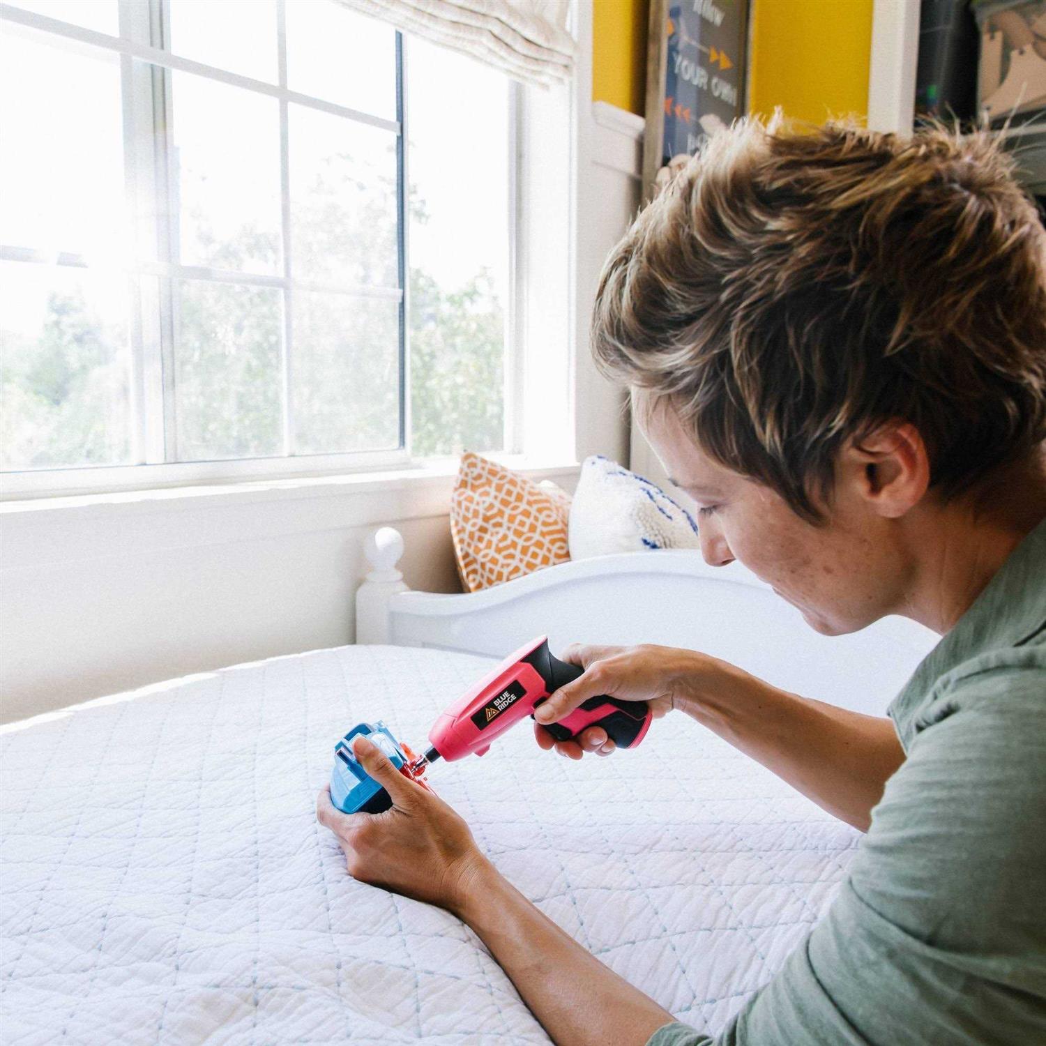 Blue Ridge Tools Rechargeable Screwdriver Pink - Hardware&Tools Online ...