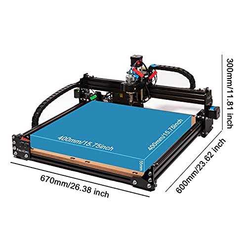 Foxalien Masuter 4040 Entry Level 3 Axis CNC Router Engraving & Milling ...