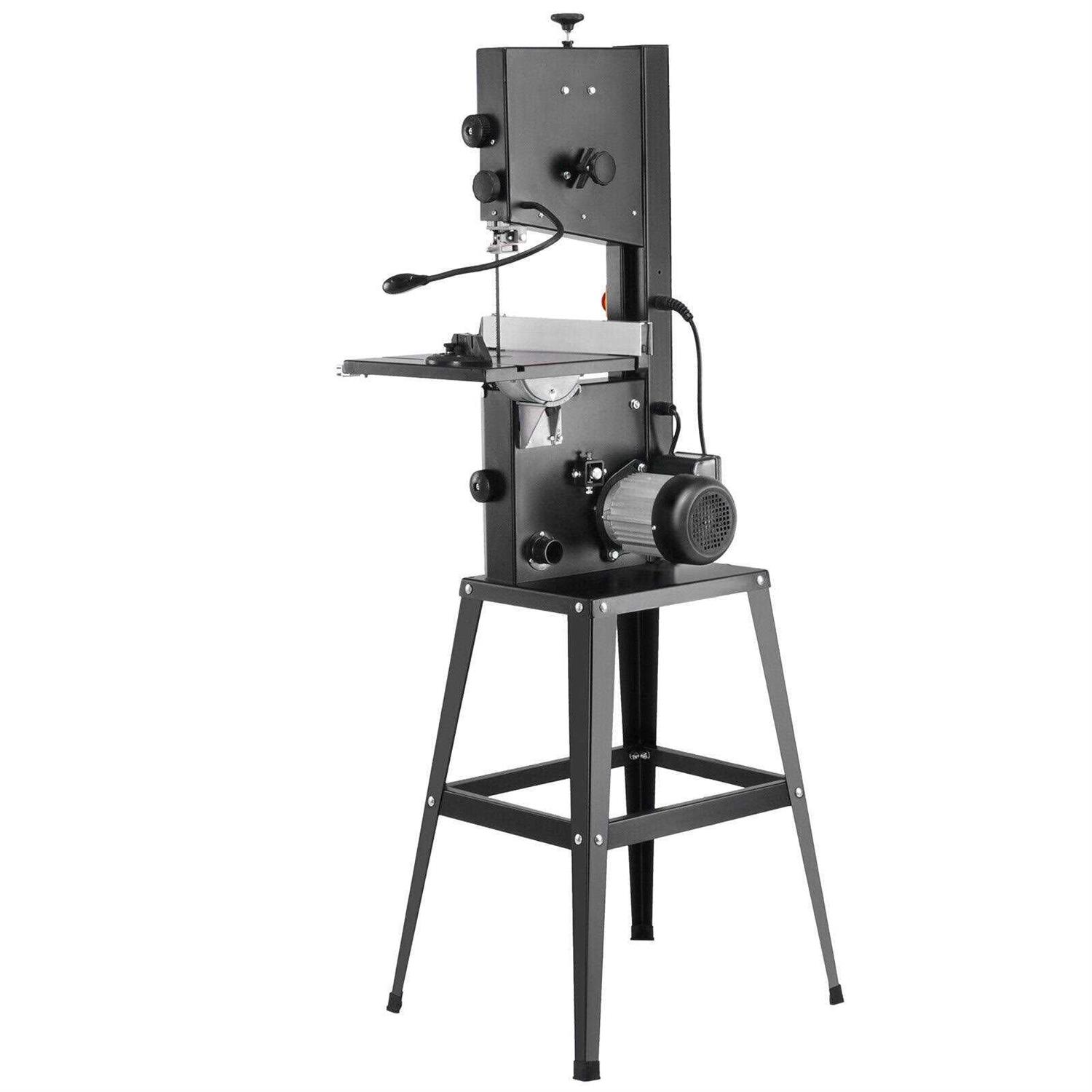 VEVOR Band Saw with Stand 10-Inch 560 & 1100 Rpm Two-Speed Benchtop ...
