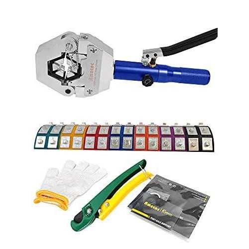 amzcnc 71500 hydraulic a/c Hose crimper hydra-krimp manual a/c Hose crimper kit air conditioning ...