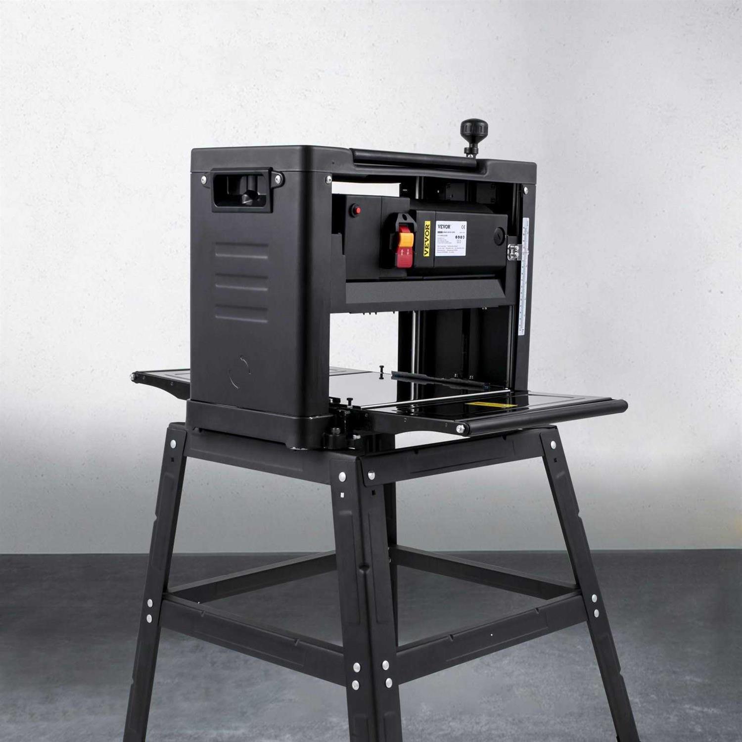 VEVOR 12.5-inch Wood Planer Foldable Thickness Planer for Woodworking ...