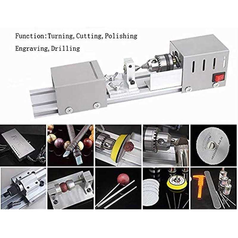 Professional mini Lathe Machine Lathe Tools Woodworking Machine ...