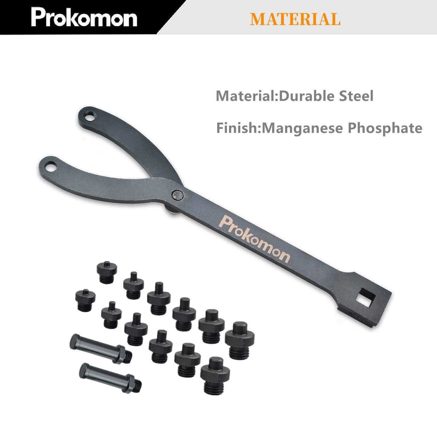 Prokomon Variable Cylinder Spanner Wrench Set - Hardware&Tools Online Store