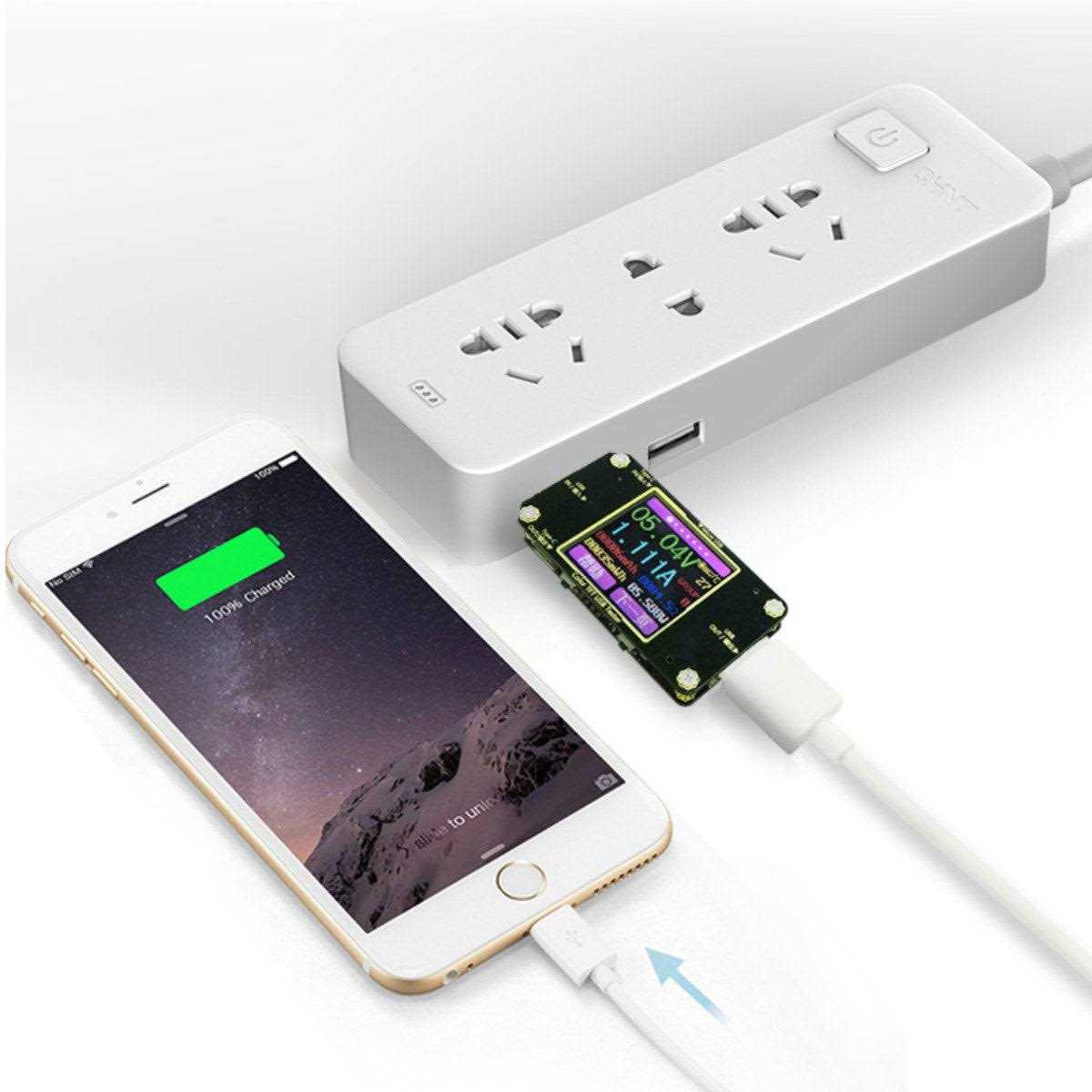 MakerHawk USB Multimeter USB Voltmeter Ammeter Load Tester USB Voltage ...