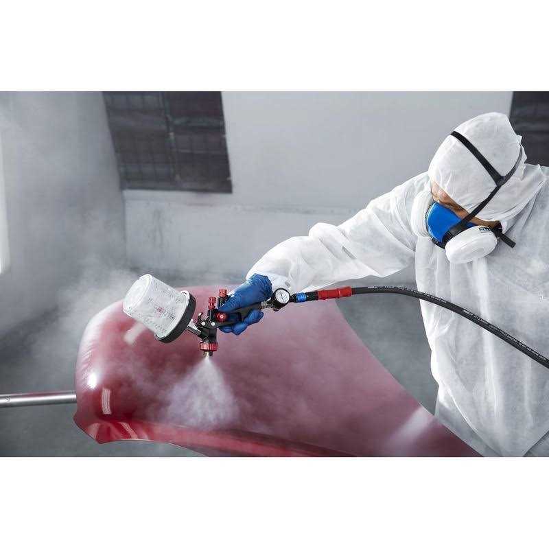 Black Widow By Spectrum Professional HVLP Gravity Feed Spray Gun with ...