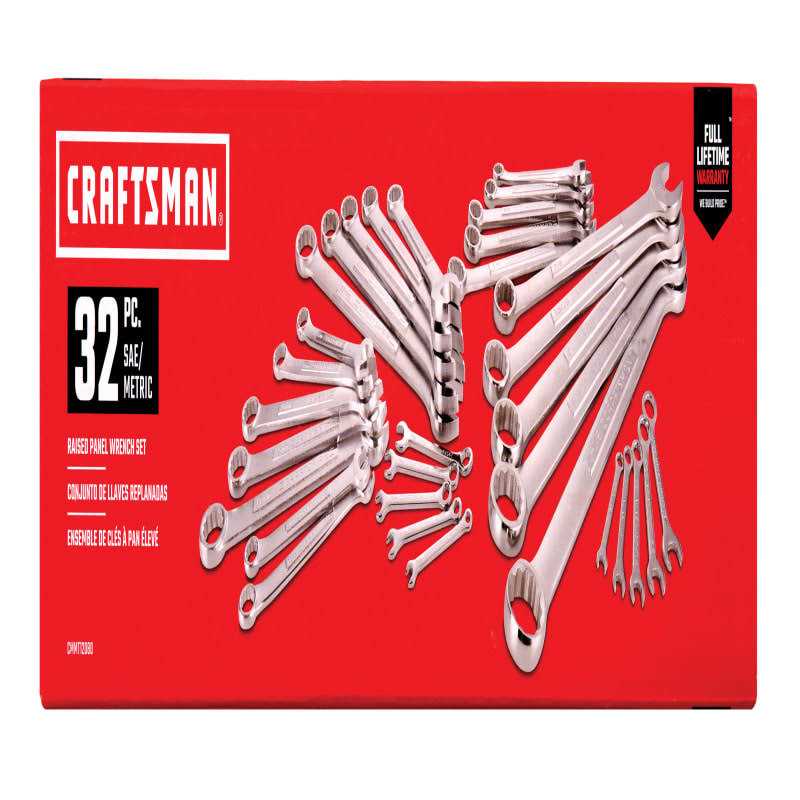 Craftsman Wrench Set SAE / Metric 32-Piece - Hardware&Tools Online Store