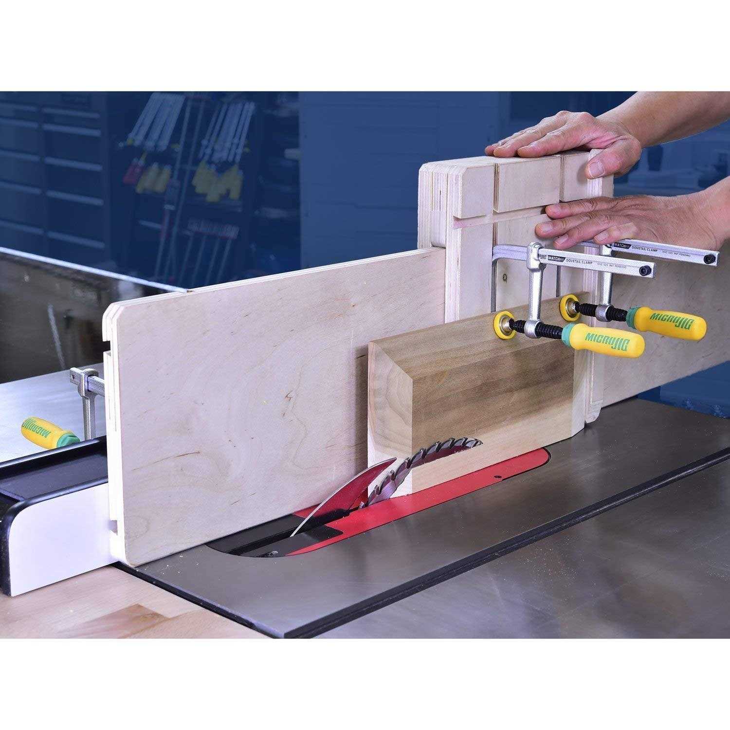 Microjig Micro Jig DVC-538K2 Matchfit Dovetail Clamps - Hardware&Tools Online Store