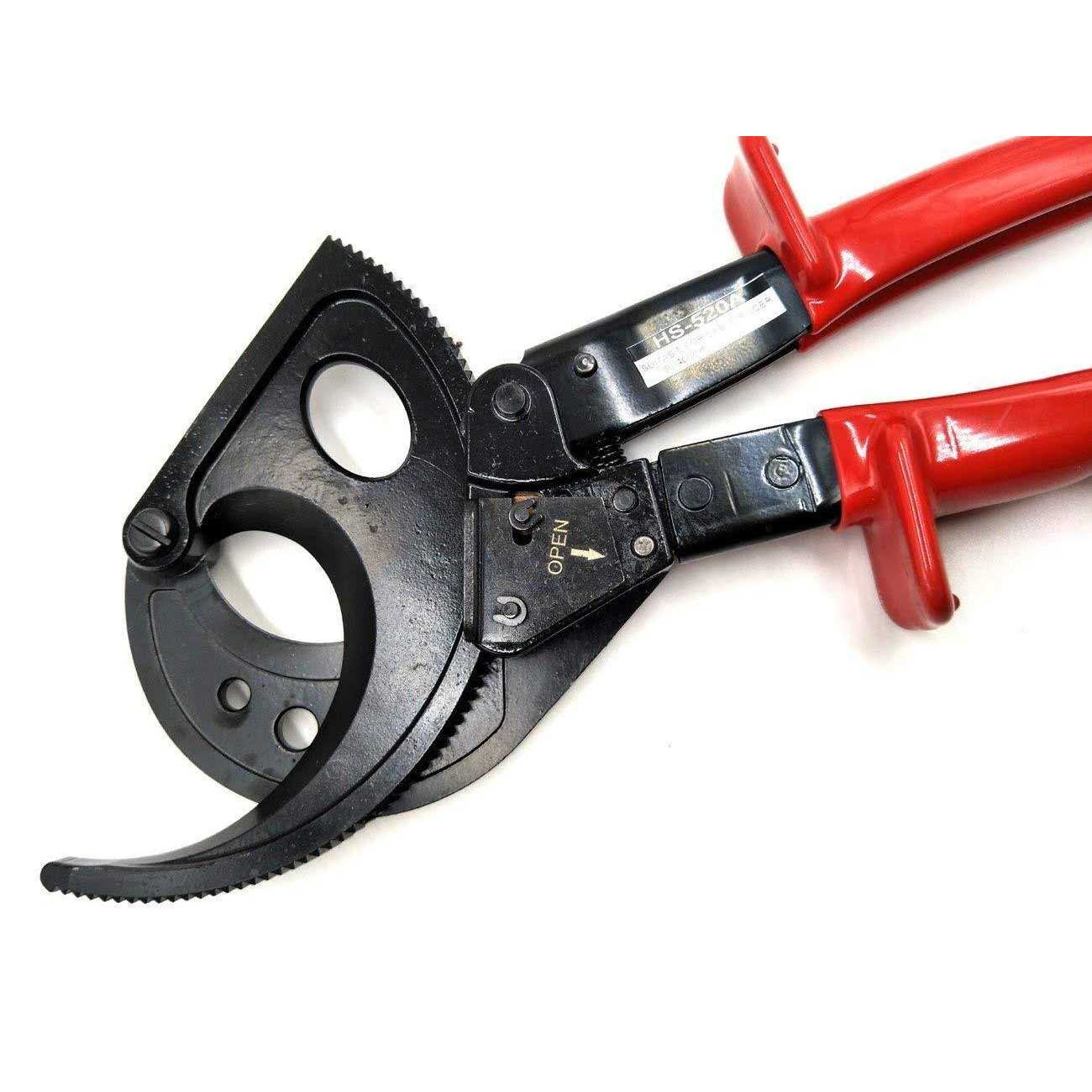 LABABE Ratcheting Cable Cutter 400mm2 Aluminum Copper Wire Cutters for ...