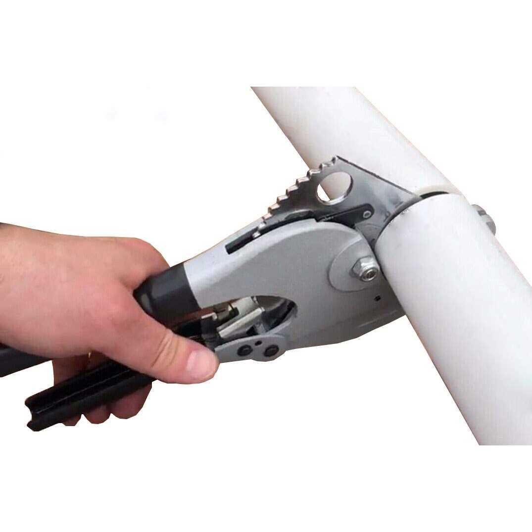 PVC Cutter Cuts up to 2-1/2 Pipe Capacity Ratcheting Cutter - Hardware ...