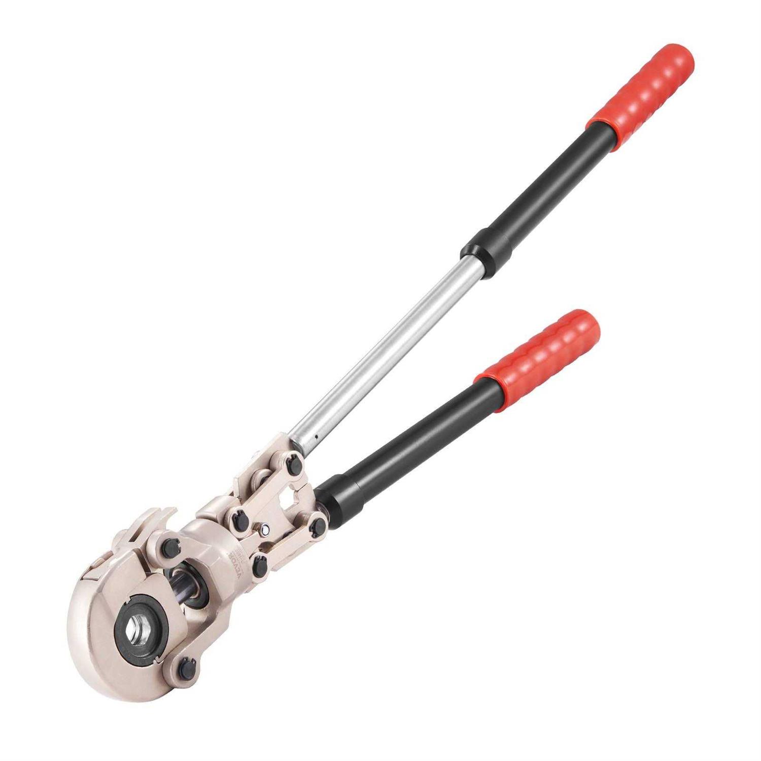 VEVOR Copper Press Tool Tube Fittings Crimping Kit Pro Press Crimper with 1/2 - Hardware&Tools ...