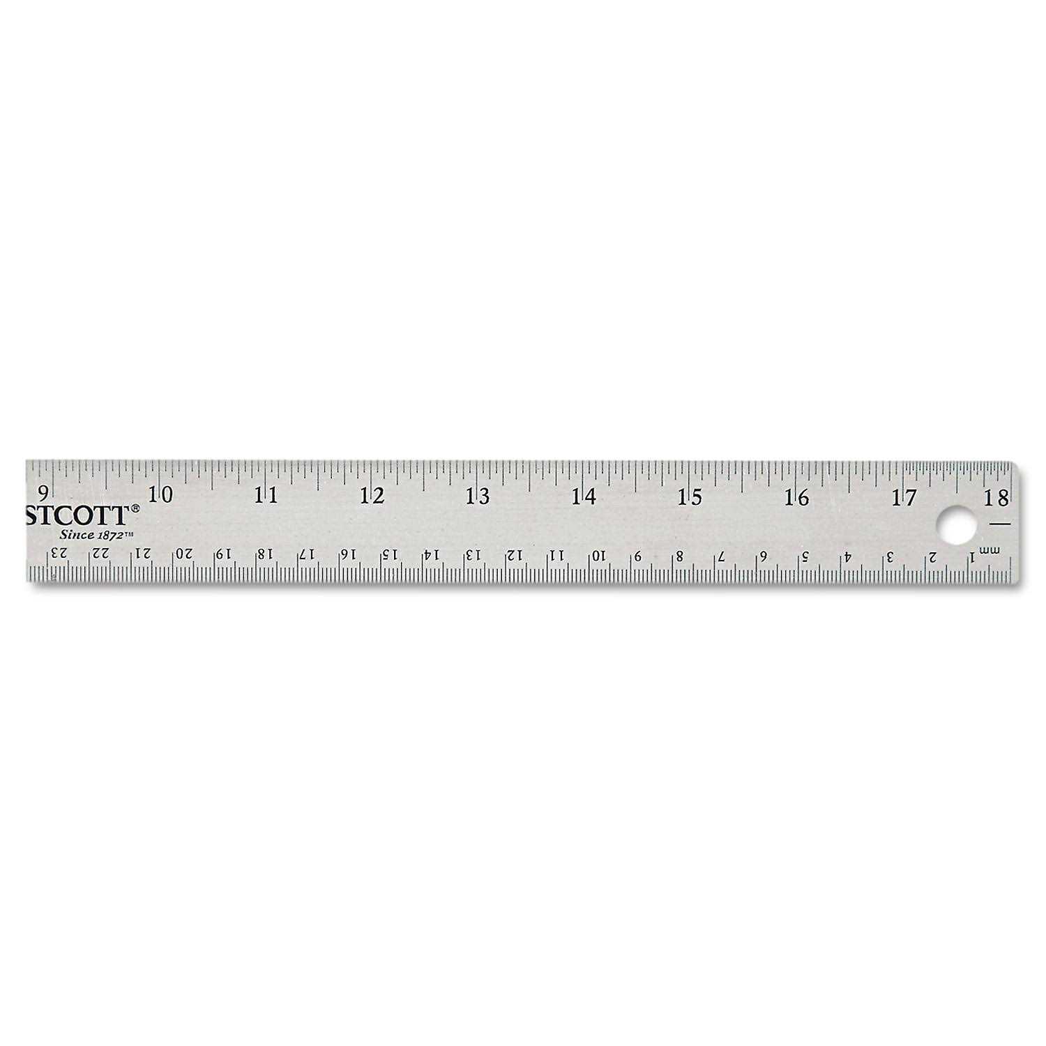 Westcott Stainless Steel Ruler - Hardware&Tools Online Store