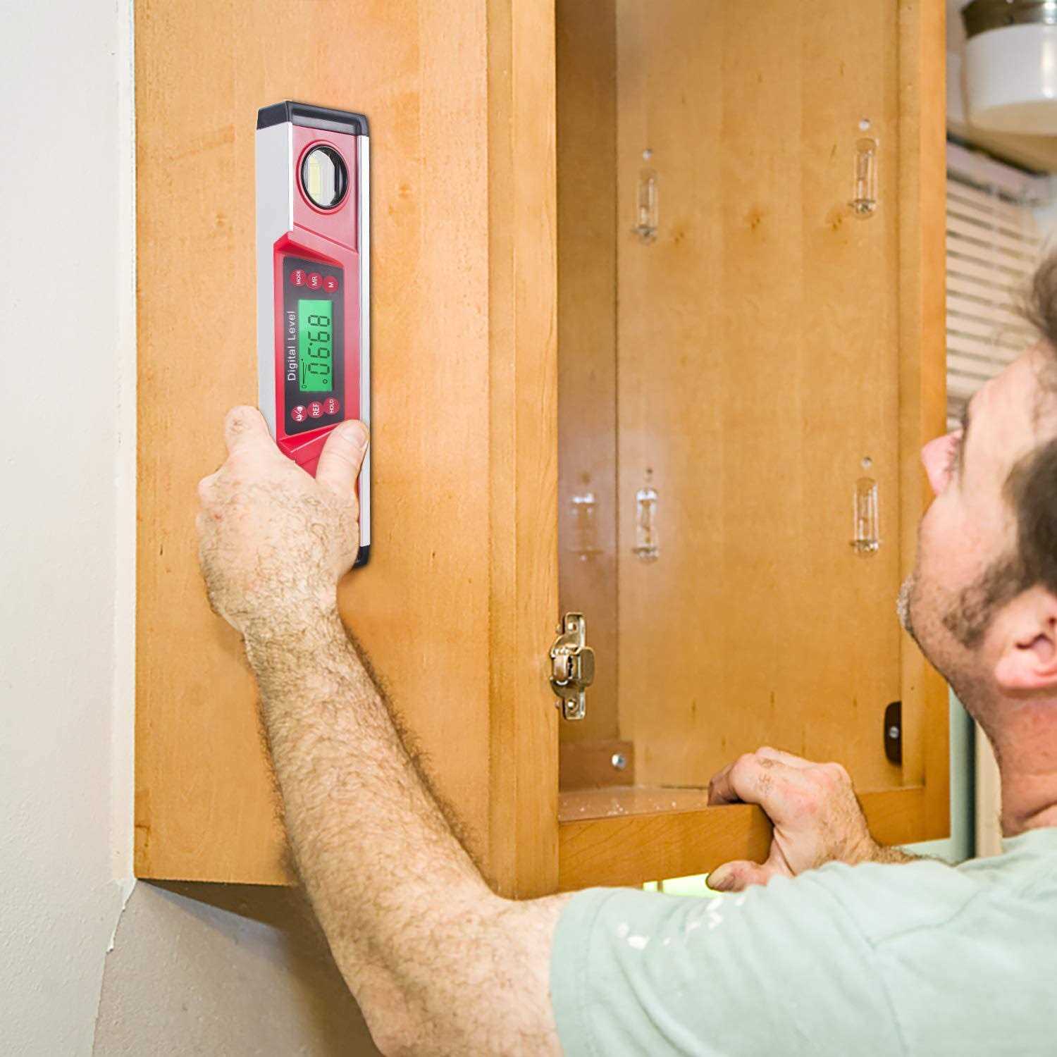 Digital Level and Protractor 10 Inch IP54 Protected Electronic Bubble ...