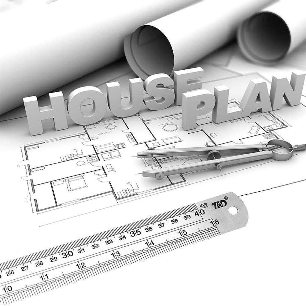 Ruler Metal Straight Edge Ruler Stainless Steel Ruler 6 Inch 12 Inch 16 ...