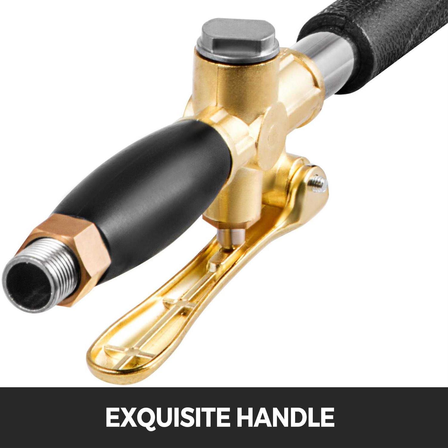 VEVOR Mortar Plaster Concrete Cement Sprayer 4 Jet 3Hp Stucco Sprayer ...