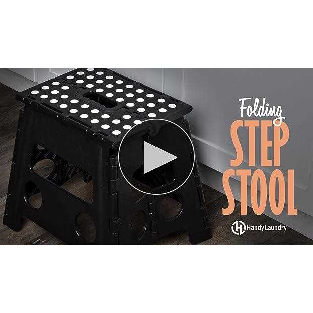 Handy Laundry Folding Step Stool, 13 Inch The Anti-Skid Step Stool is ...