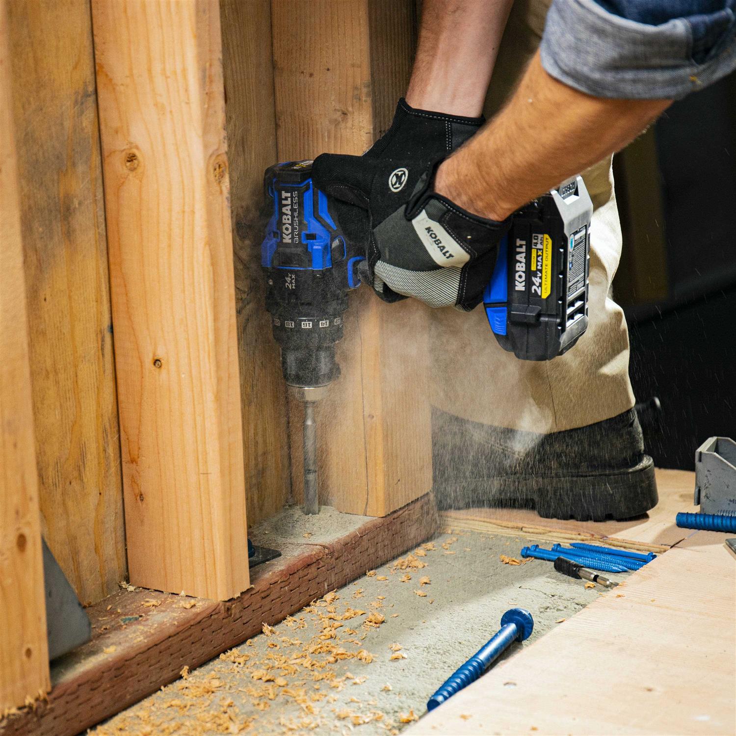 Kobalt XTR 24-volt Max 1/2-in Brushless Cordless Drill - Hardware&Tools ...