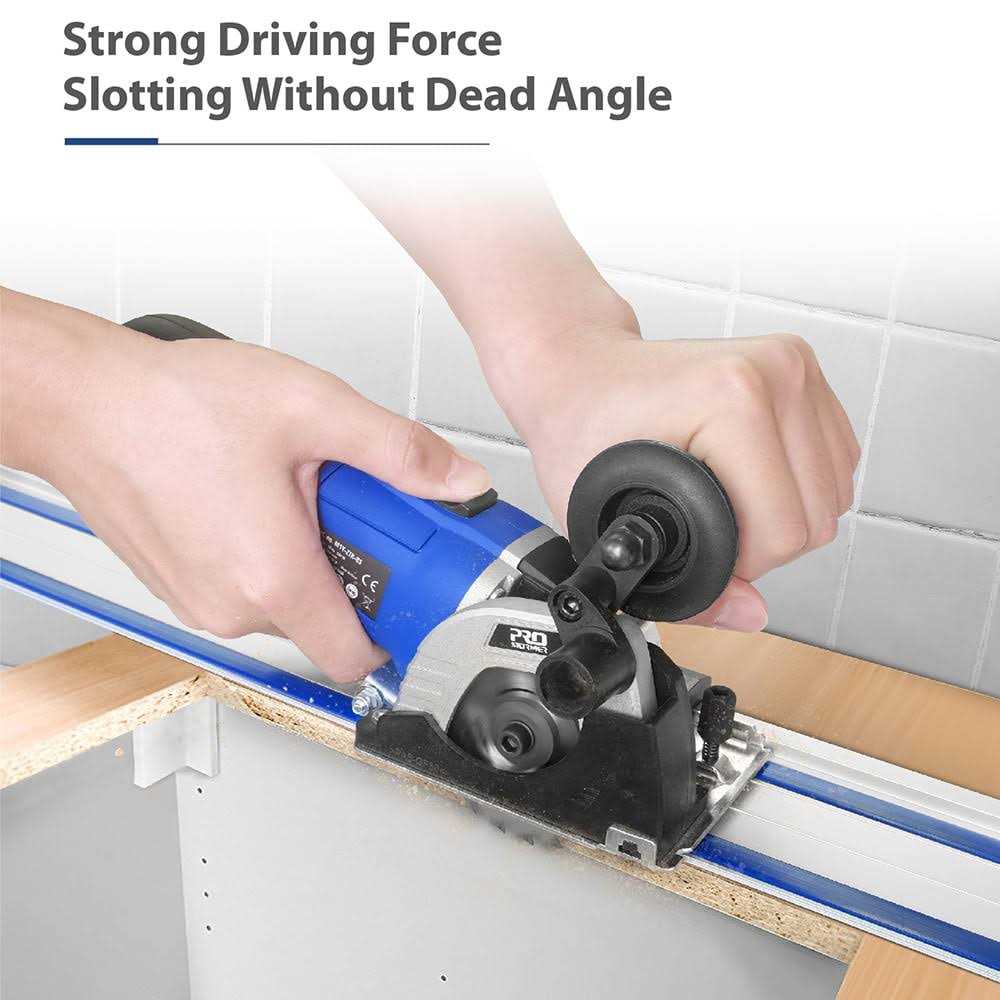 Prostormer Electric Variable Speed Mini Circular Saw, Compact Circular ...