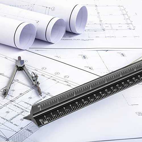 DAGONGREN Architectural Scale Ruler For Blueprint - Hardware&Tools ...