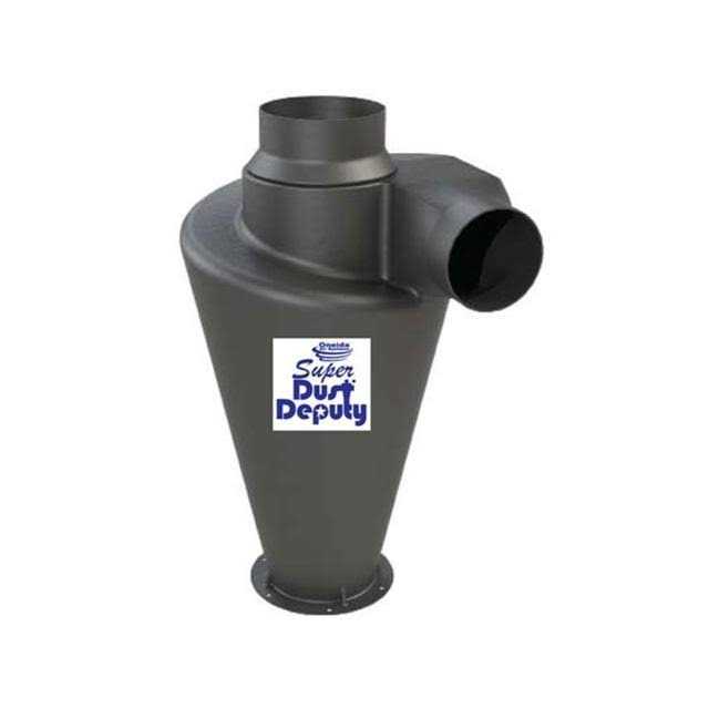 Oneida Air Systems Super Dust Deputy Molded Cyclone Only - Hardware ...