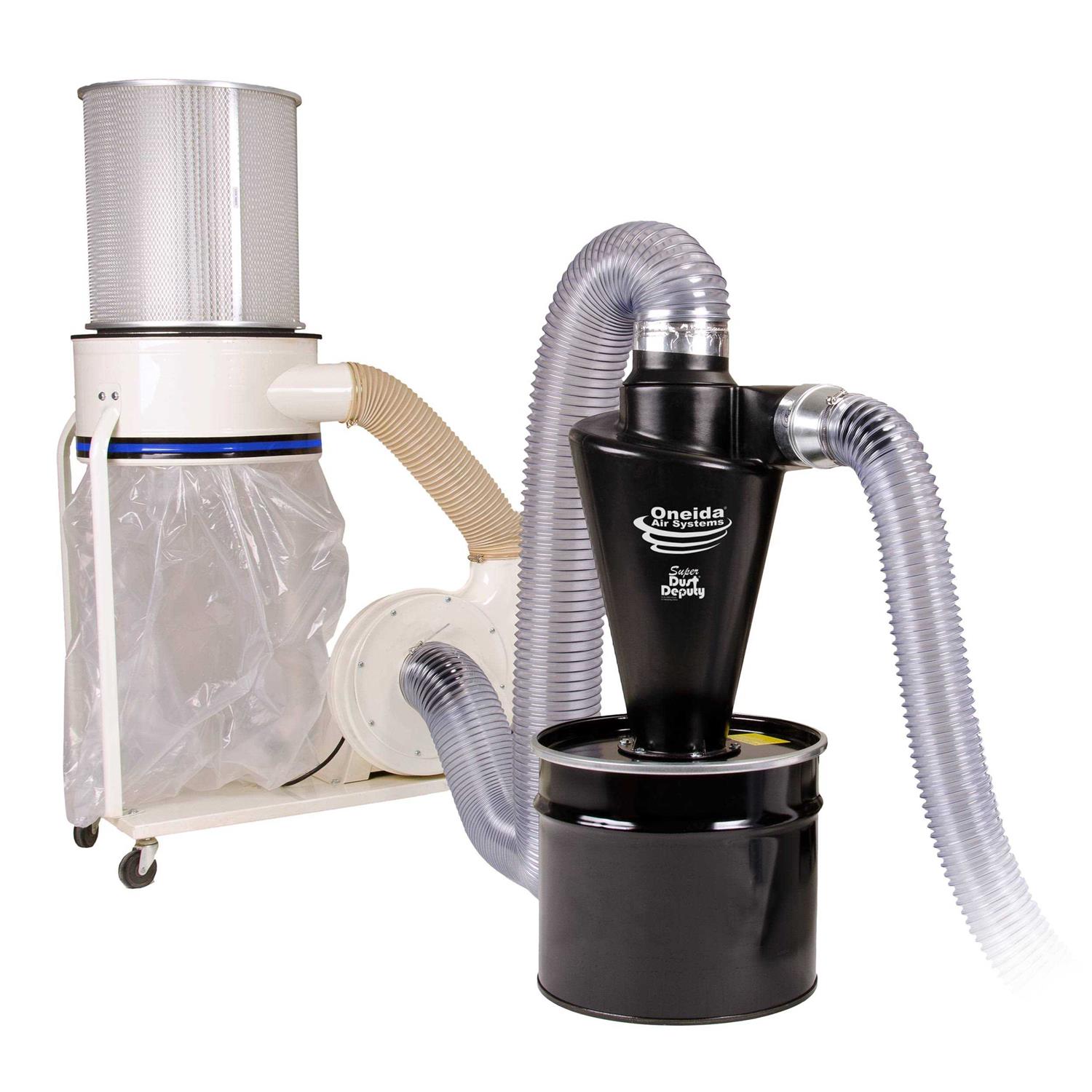 Oneida Air Systems Super Dust Deputy Molded Cyclone Only - Hardware ...
