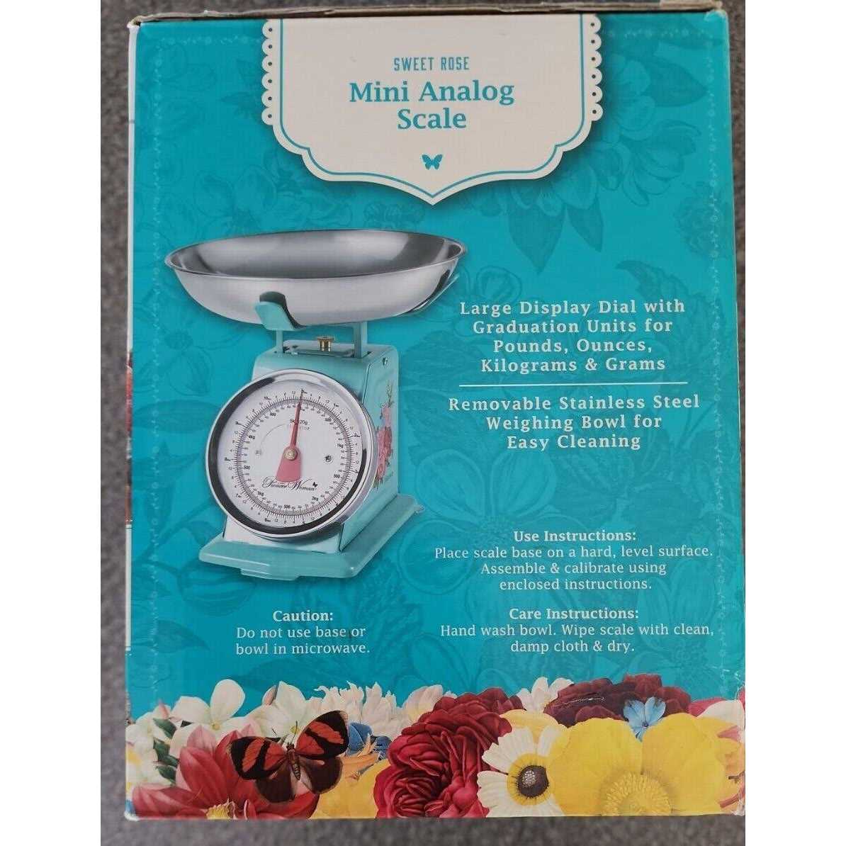 The Pioneer Woman Stainless Steel Mini Analog Scale - Hardware&Tools ...
