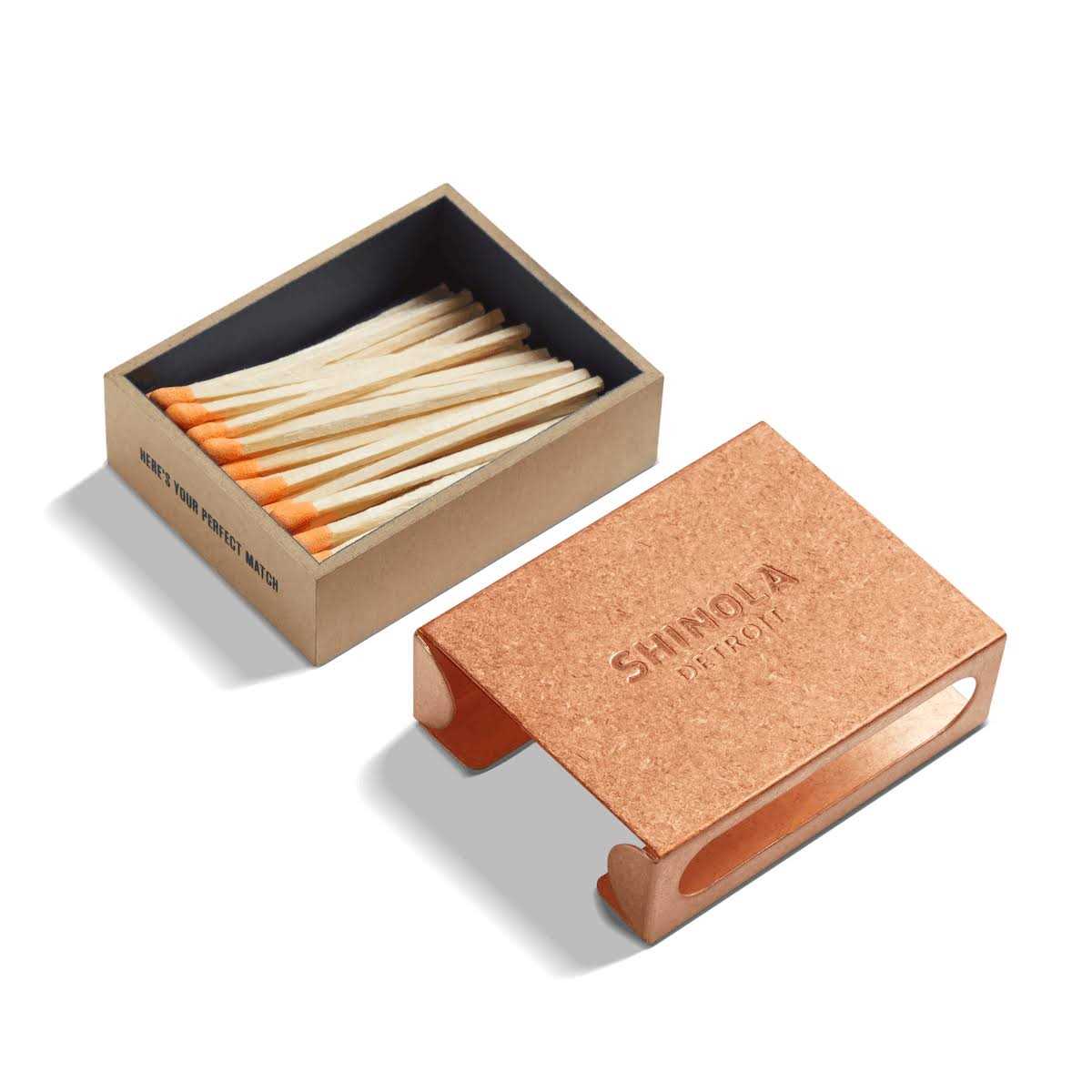 Shinola Tumbled Copper Matchbox - Hardware&Tools Online Store