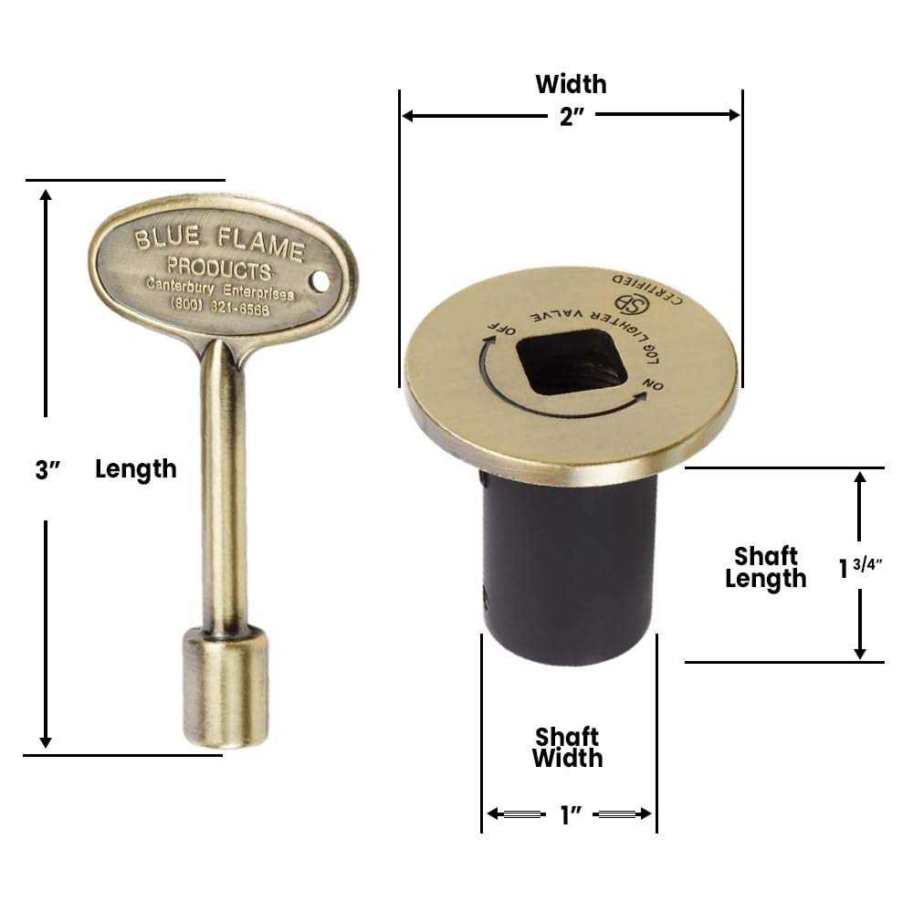 HPC Fire Replacement Flange & Key - Hardware&Tools Online Store