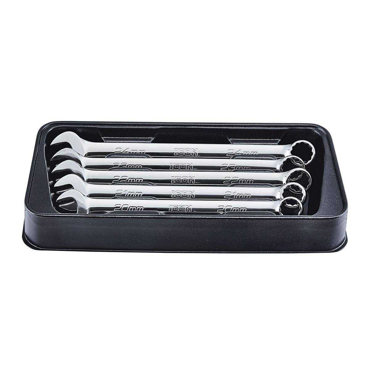 Icon Metric Professional Large Combination Wrench Set - Hardware&Tools ...