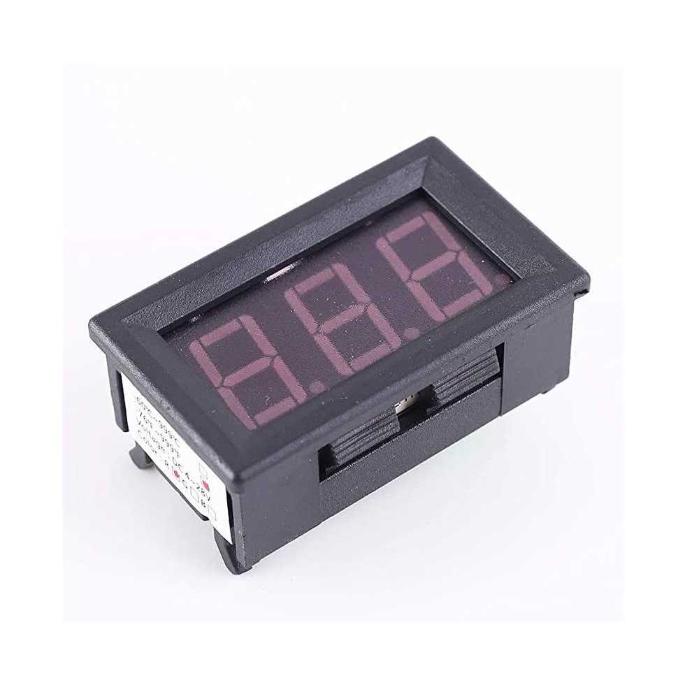 PEMENOL 12V Red Fahrenheit Digital Temperature Meter -76F~999F LED ...