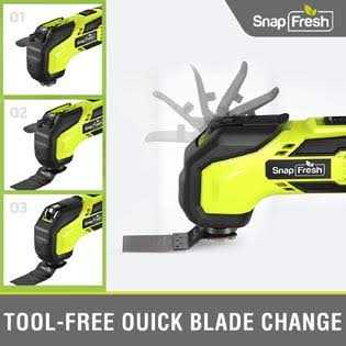 snapfresh oscillating tool snapfresh 20v cordless oscillating multi-tool with 6 speed - Hardware ...