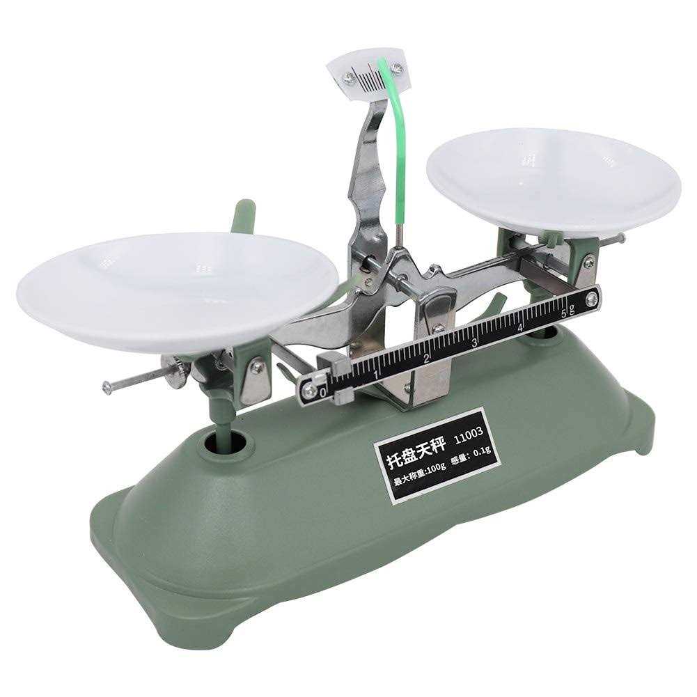 Lab Mechanical Balance Scale Double Pan Balance Scale Balance Tray ...