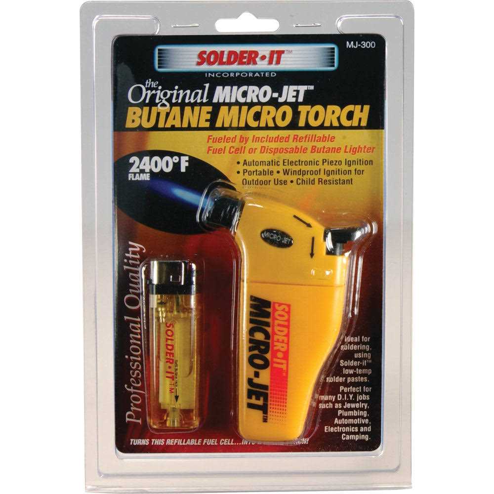 Solder-It MJ-300 Micro-Jet Butane Torch - Hardware&Tools Online Store