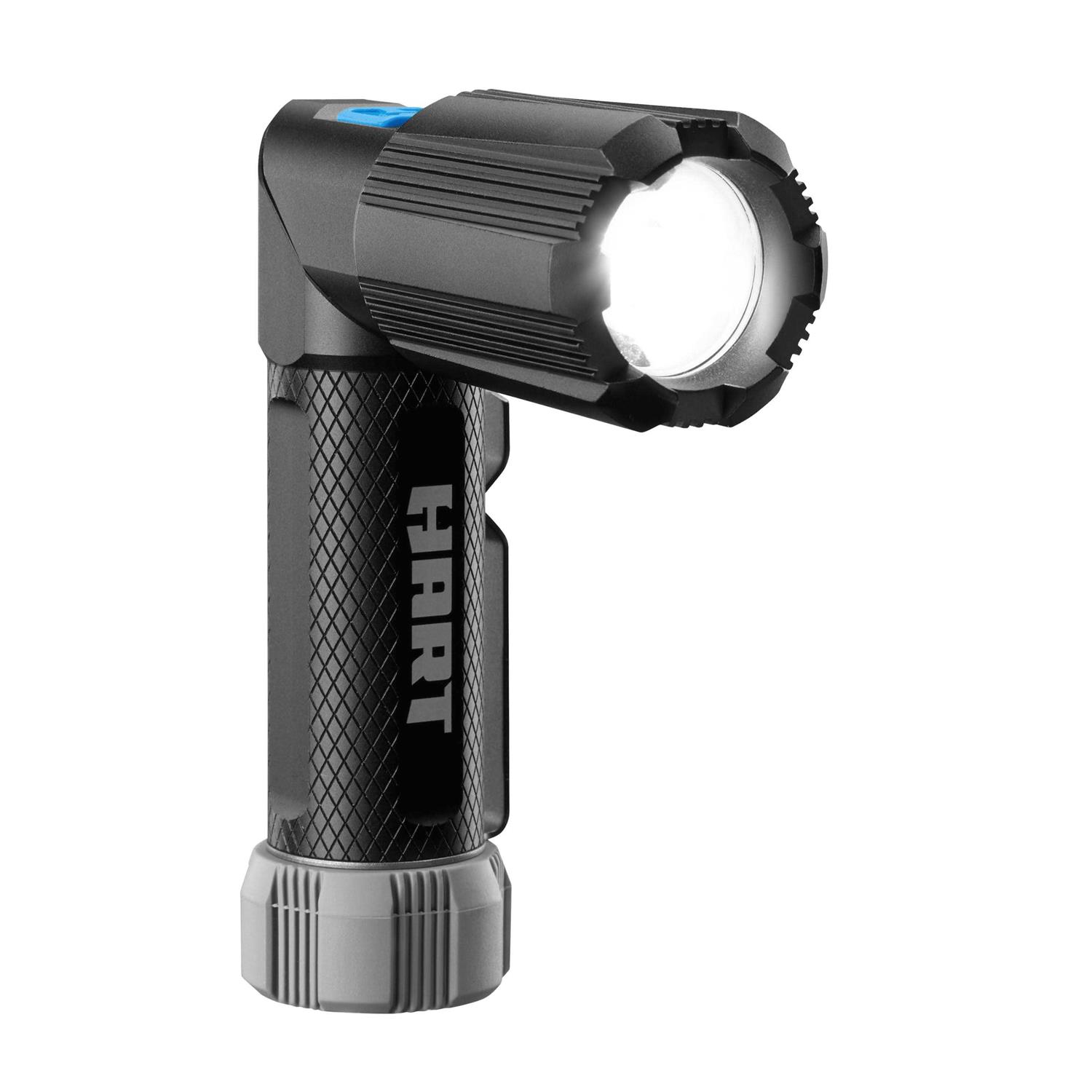 Hart Rechargeable LED Pivoting Flashlight HUFL20 - Hardware&Tools ...