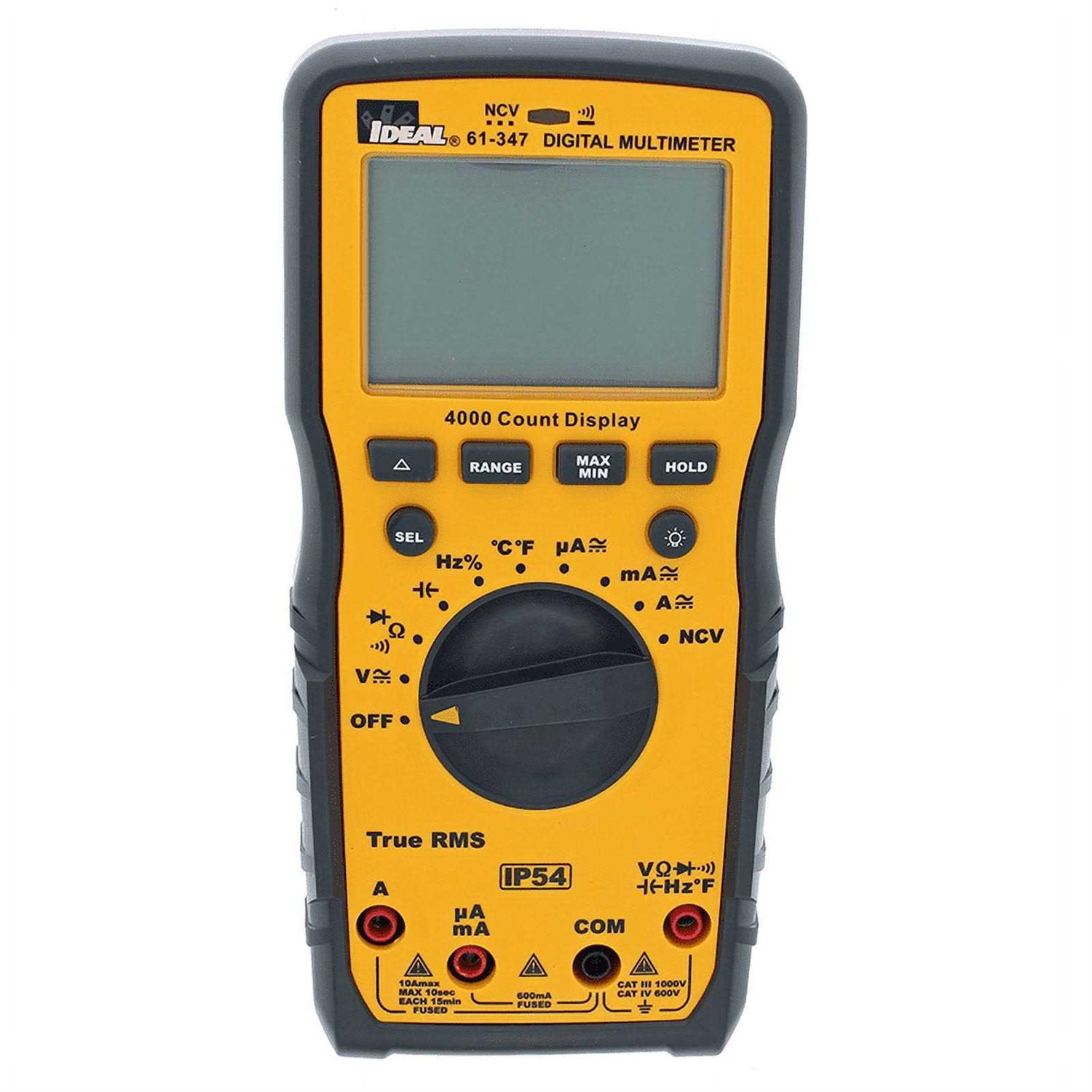 Ideal 61-347 AC/DC 1000V TRMS Multimeter - Hardware&Tools Online Store