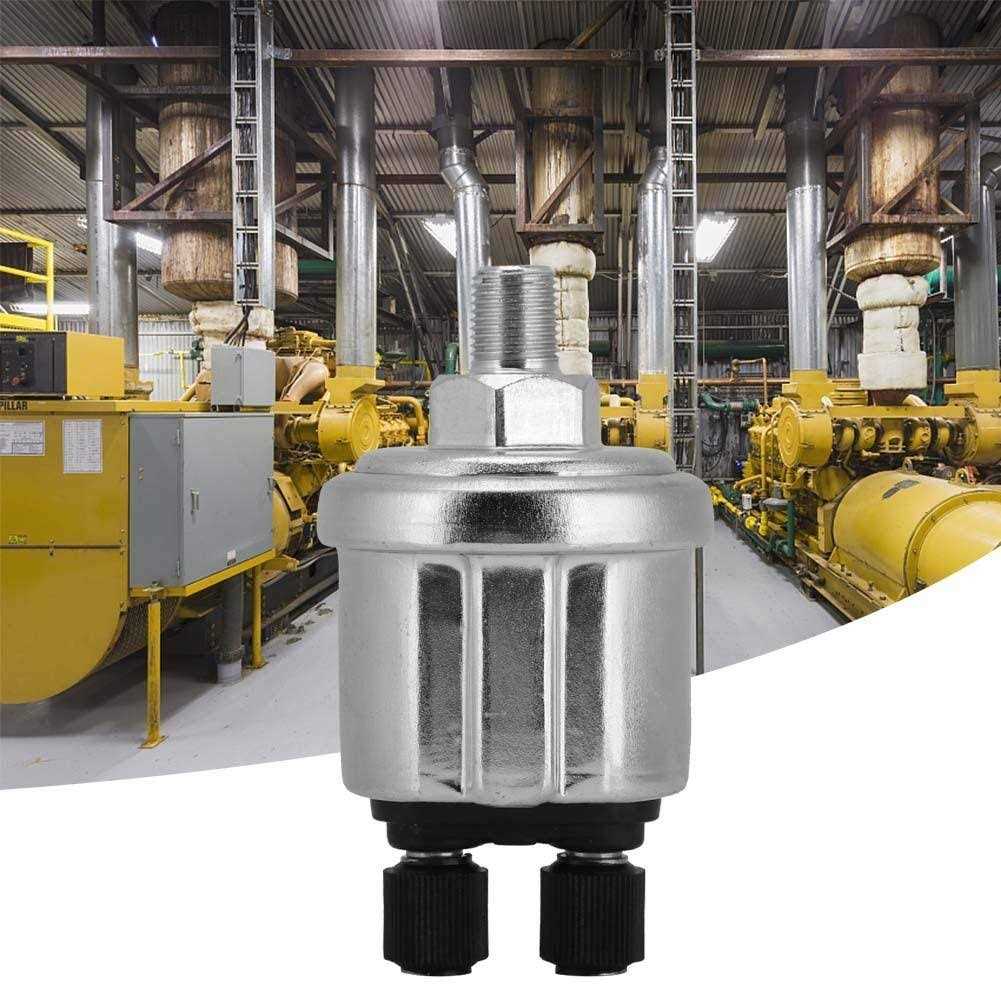 Oil Pressure Sensor Engine Oil Pressure Switch Sensor 0 to 10 Bars 1/8 Npt Oil Pressure Sensor ...