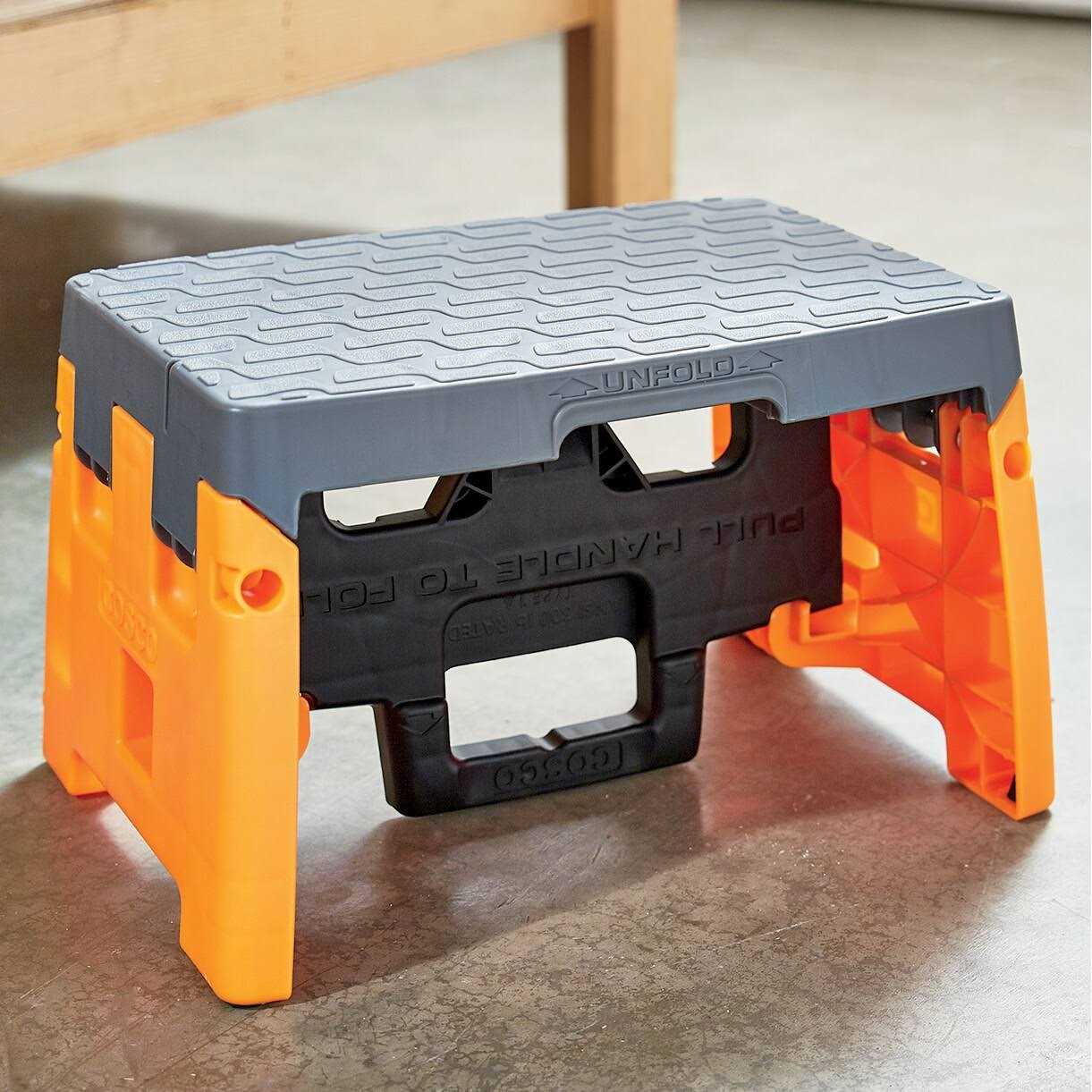 Cosco Folding Step Stool 1-Step 300 lb Capacity - Hardware&Tools Online ...