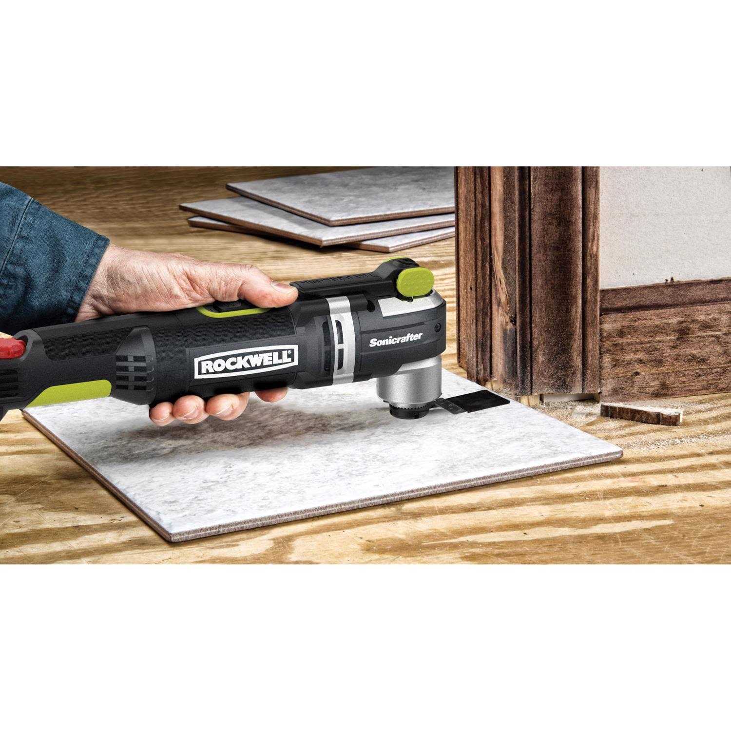 Rockwell Sonicrafter F80 4.5A Corded Oscillating Multi-Tool RK683 ...