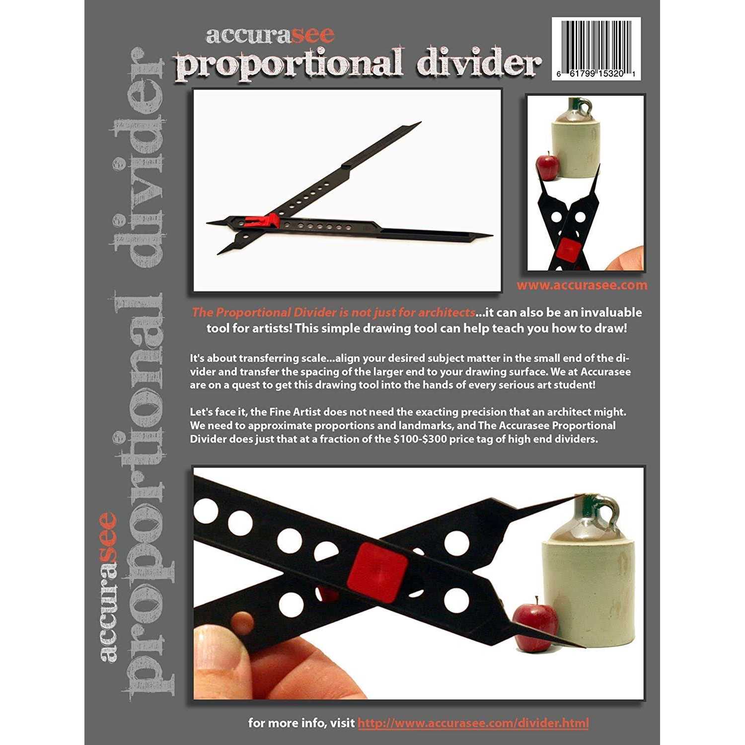 Accurasee Artist 11 Inch Proportional Divider Upgraded Drawing Supplies ...