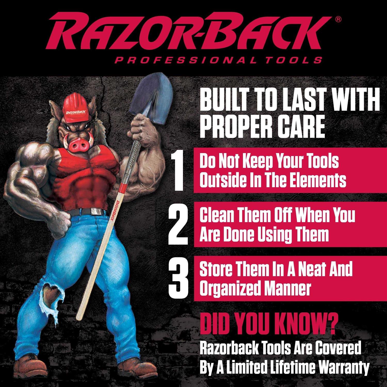 Razor-Back Steel Post Hole Digger 78007 - Hardware&Tools Online Store