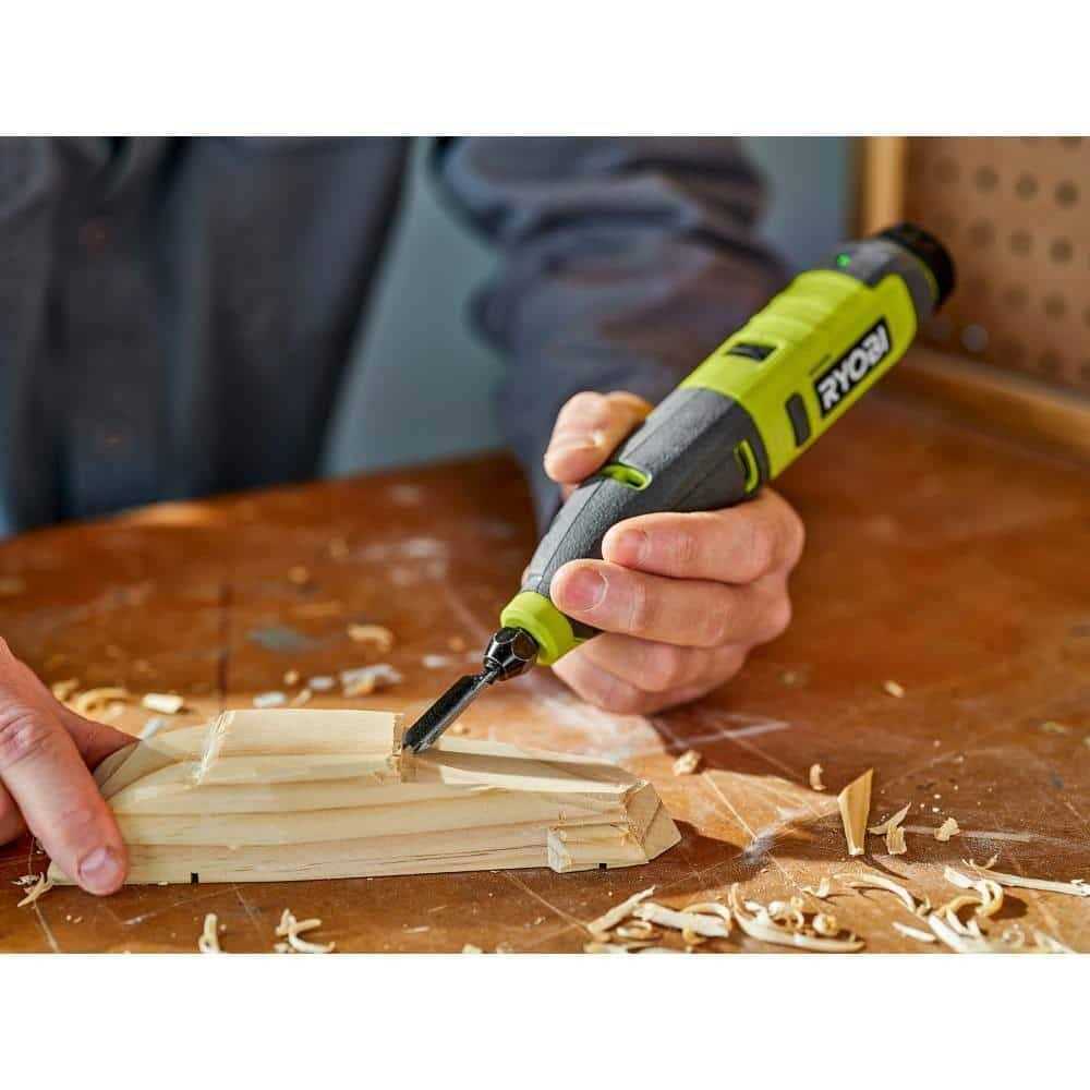 RYOBI USB Lithium 2-Tool Combo Kit with Power Cutter, Power Carver ...