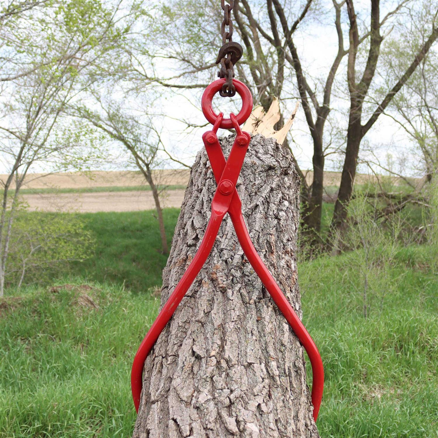 Felled Timber Claw Hook 32in Log Lifting Tongs Heavy Duty Grapple ...