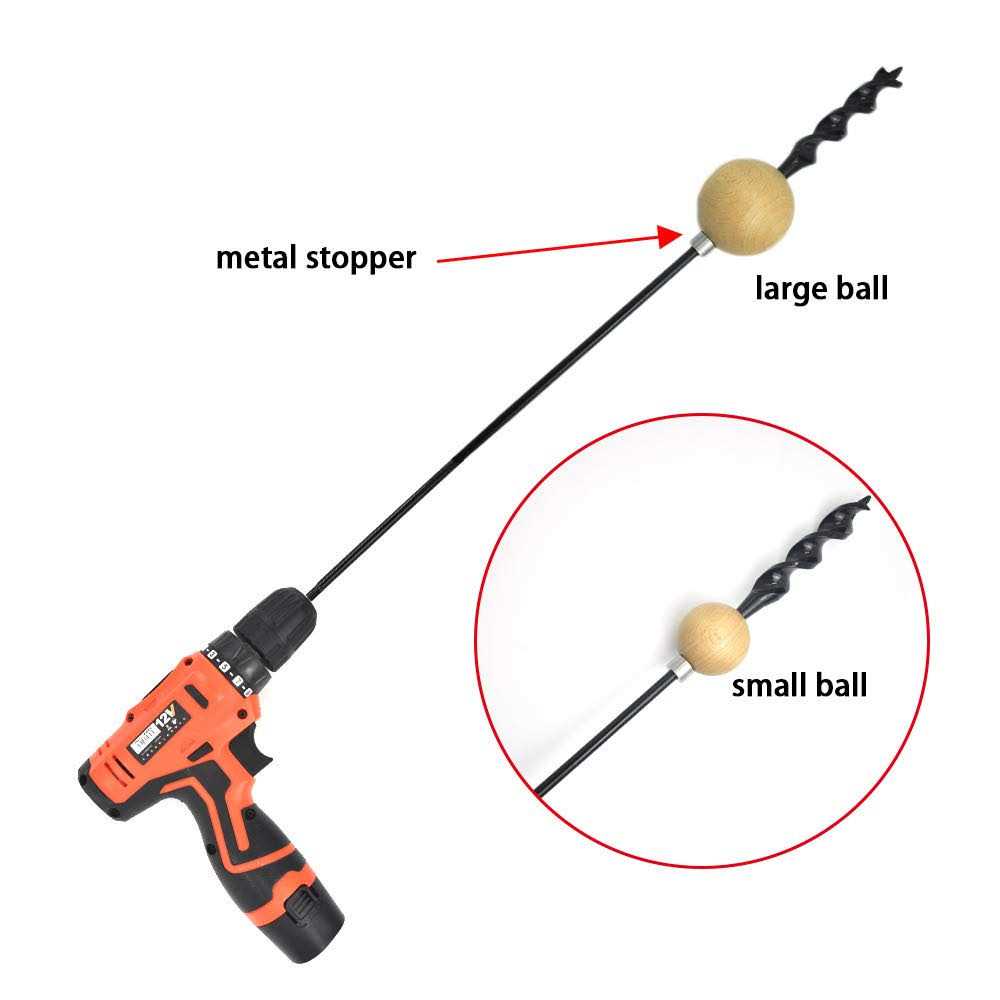 HUAALIUCHE Flexible Installer Drill Bit Fish Bit for Pulling Wire ...