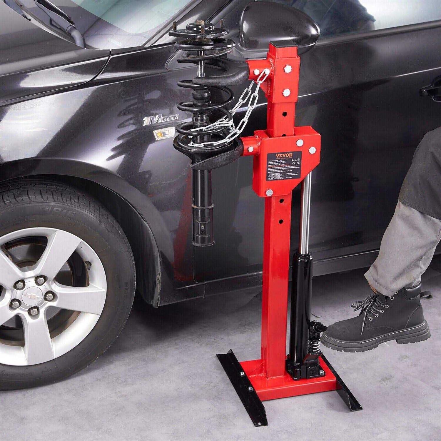 VEVOR Strut Spring Compressor 4.5 Ton/9920 Lbs Hydraulic Jack Capacity ...