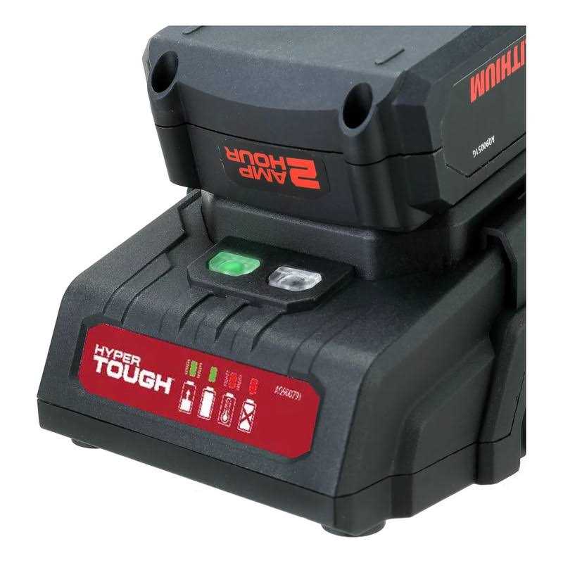Hyper Tough 20-Volt Max Lithium-ion Power Tool Battery Fast Charger - Hardware&Tools Online Store