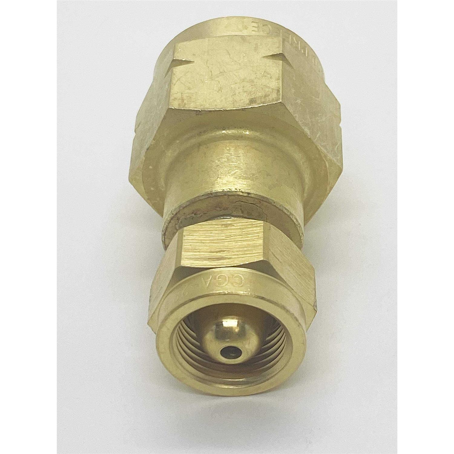 Acetylene Cylinder Bottle To Regulator Cga-200 To Cga-510 Adaptor ...