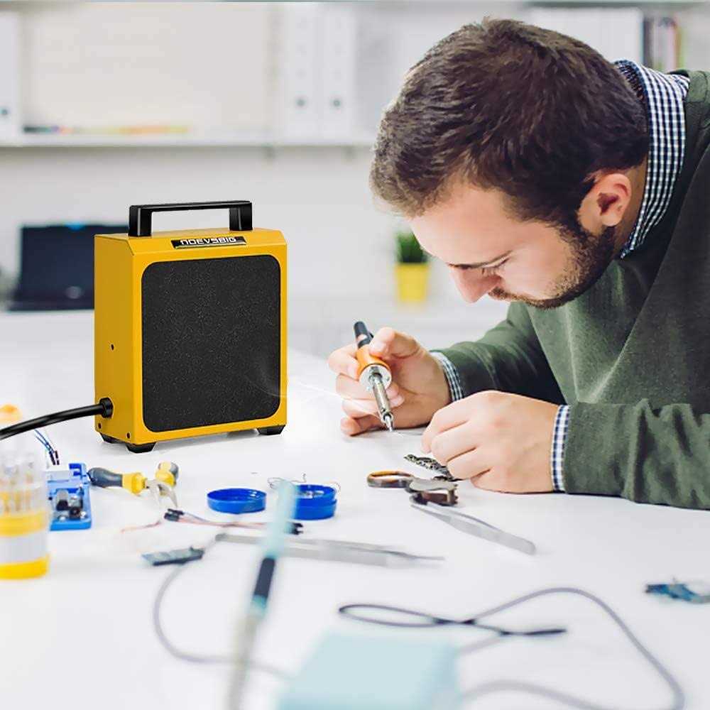 Solder Fume Extractor Solder Smoke Absorber Remover Smoke Prevention ...