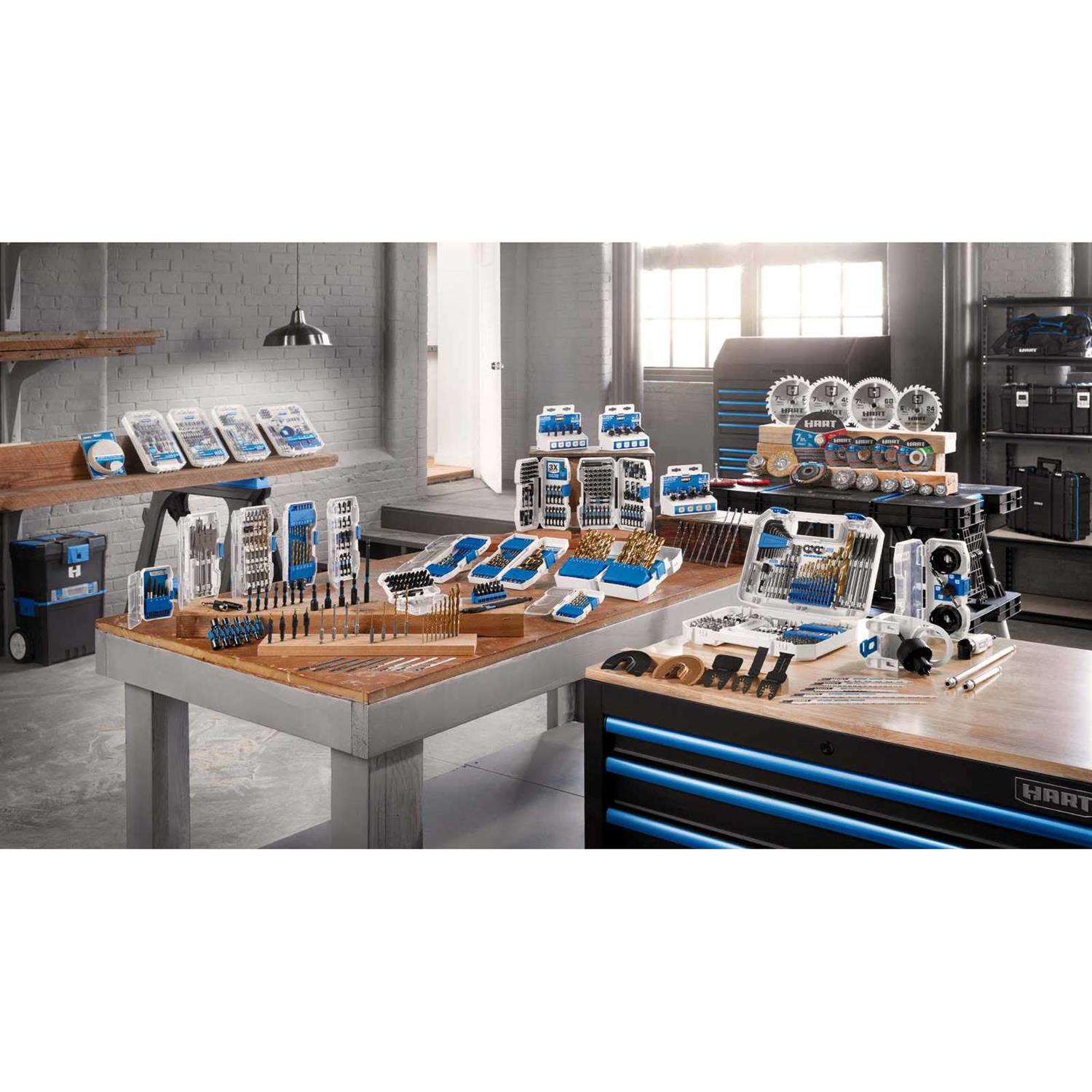 Hart 68-Piece Impact Driver Bit Set with Storage Case - Hardware&Tools ...